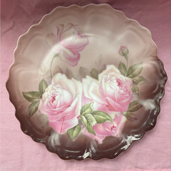 Z.S. Co | Accents | Vin Zsco Bavarian Porcelain Scalloped Edge Floral ...